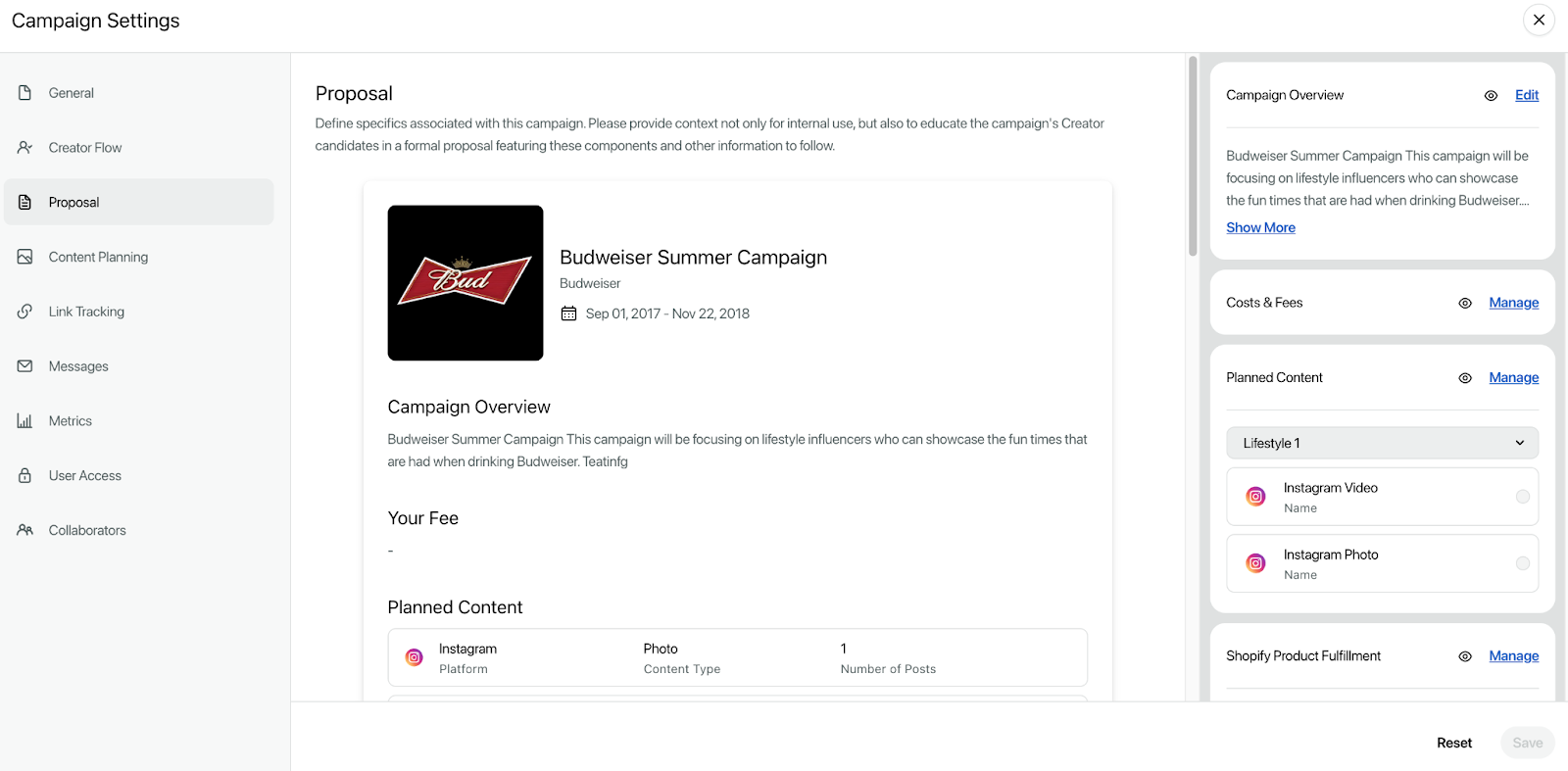 Influencer Marketing: How do I create Proposals in my Campaigns ...
