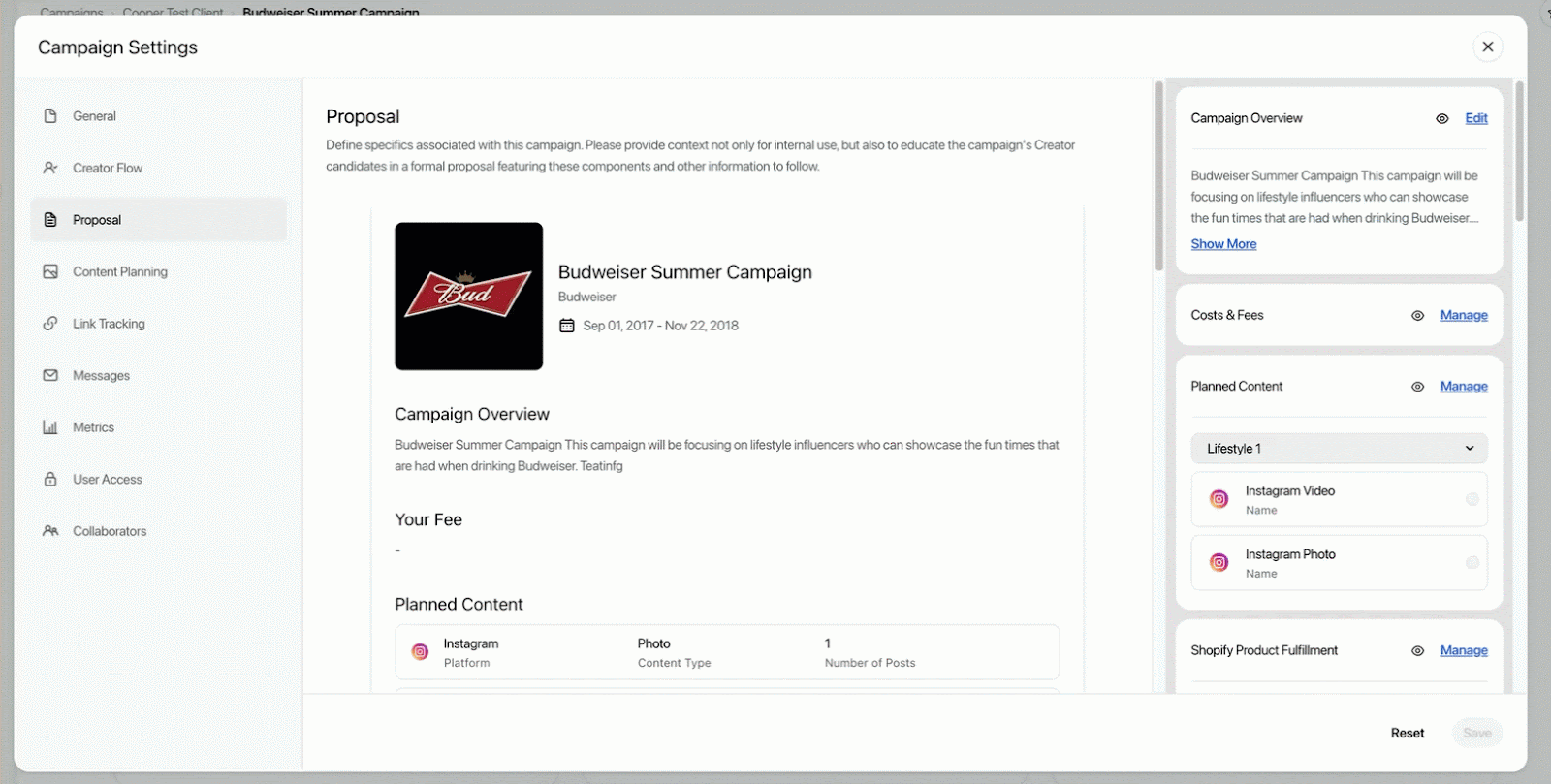 Influencer Marketing: How do I create Proposals in my Campaigns ...