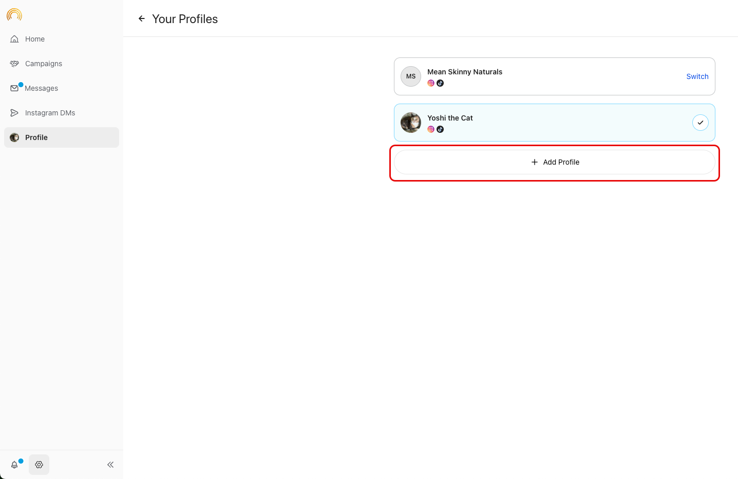 Influencer Marketing Creator Hub: What makes up my Creator Profile ...